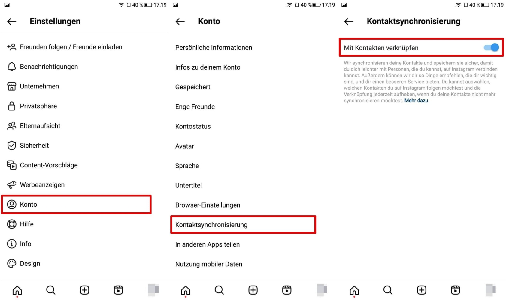 Kontakte auf Instagram finden: 5 Möglichkeiten, auch anonym möglich
