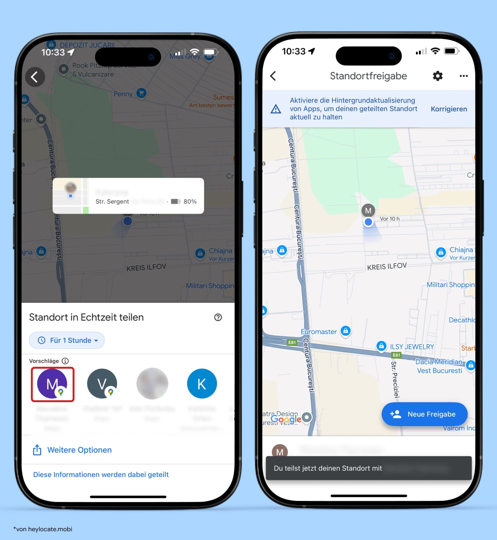 Ihren Google Maps Standort teilen: Leitfaden für iOS und Android