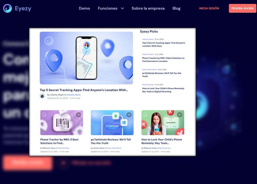 Eyezy App Revisión 2025: Cómo funciona, características, precio