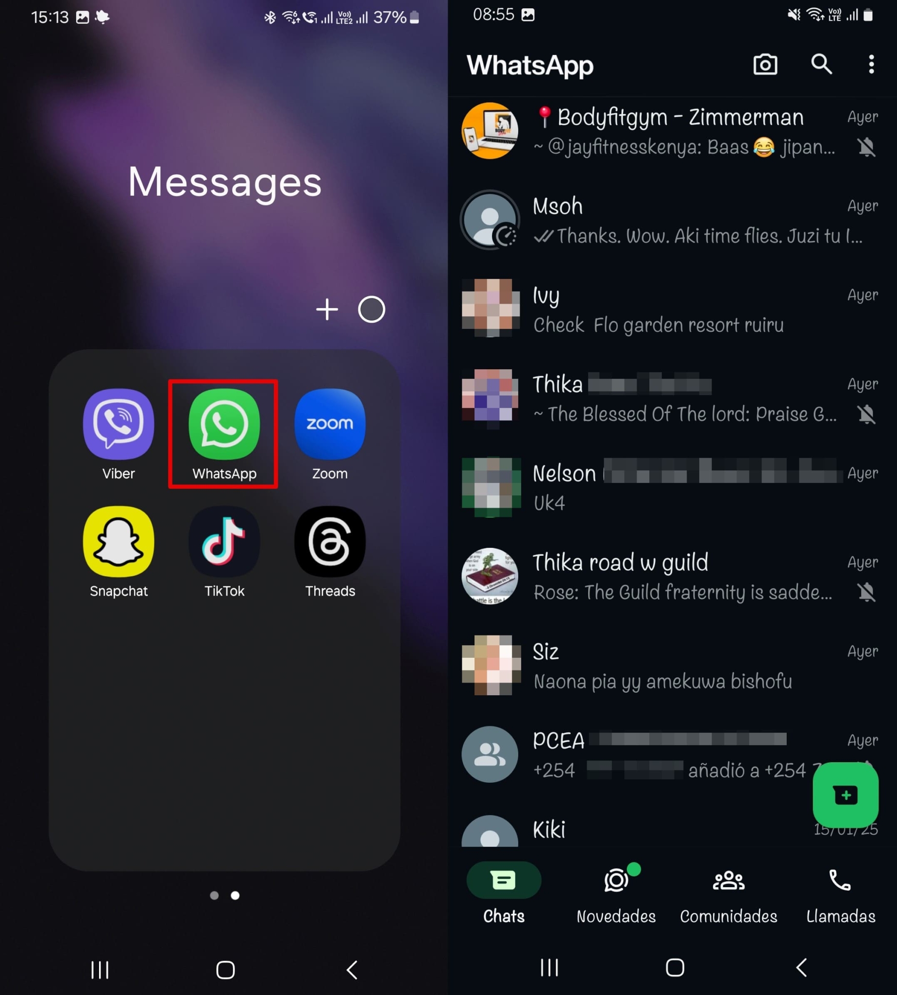 Cómo ver el historial de llamadas de un contacto: ver con quién hablan
