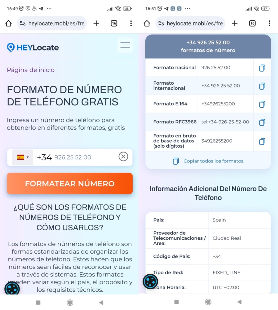 Revisión de HeyLocate.mobi: Cómo funcionan todas sus funciones gratis
