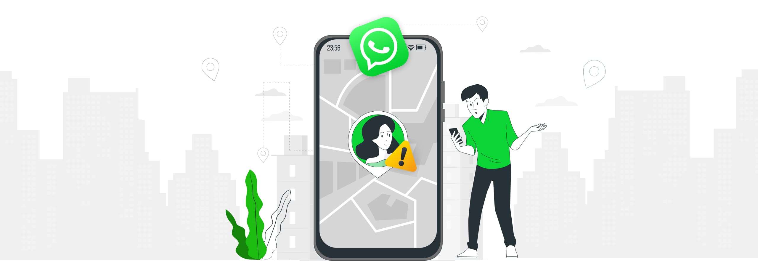 Problème de la localisation en direct sur WhatsApp : Les solutions et ...