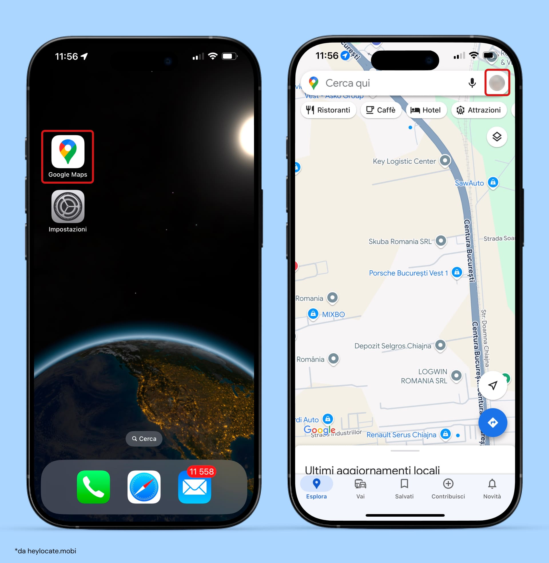 Come condividere la posizione su Google Maps per iOS e Android