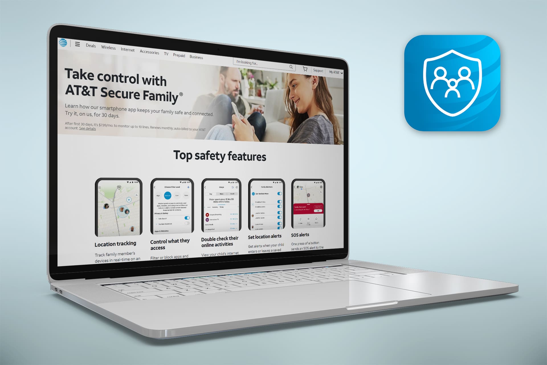 AT&T Secure Family Review: App's Features and Alternatives