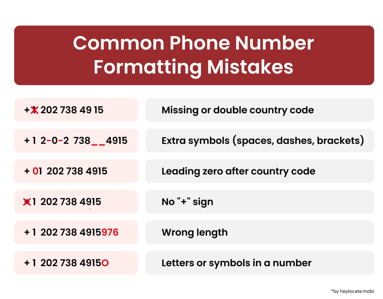 How to Format a Phone Number Properly, Types, and Issues