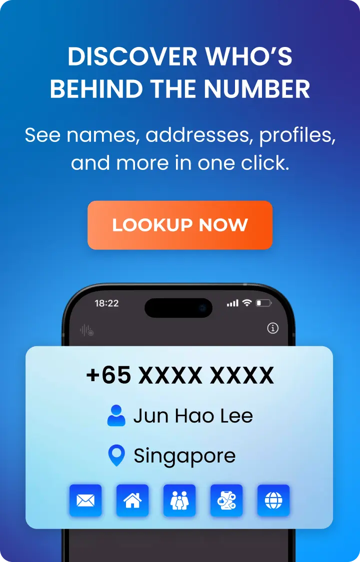 Singapore Phone Number Search and Track for Free