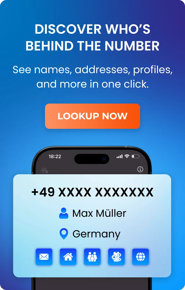 Free Phone Number Tracker Germany & Reverse Lookup
