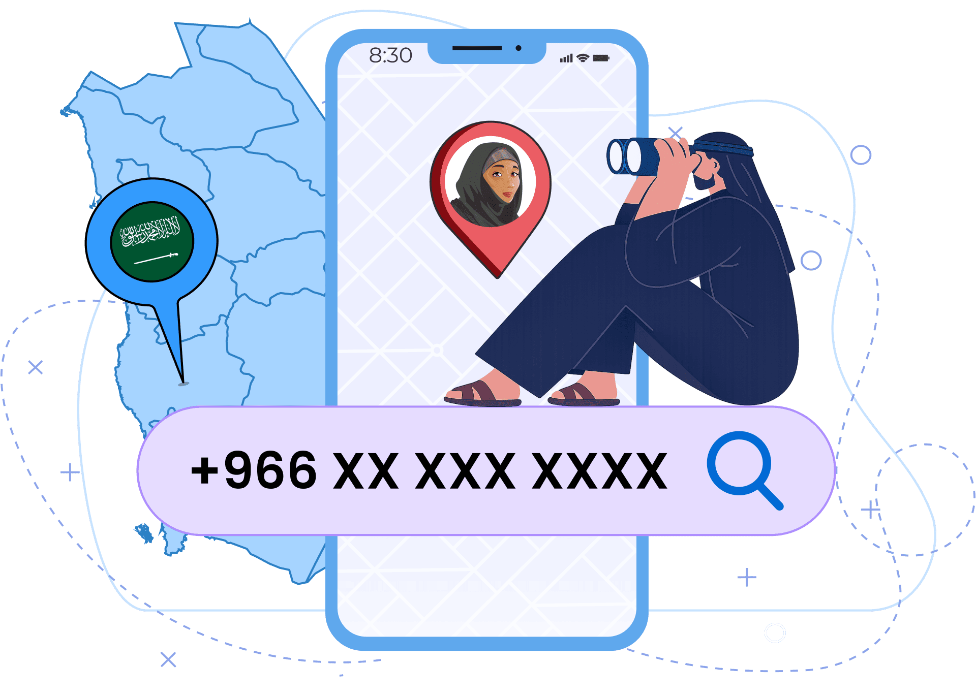 Free Phone Number Tracker and SIM Owners Details in Saudi Arabia